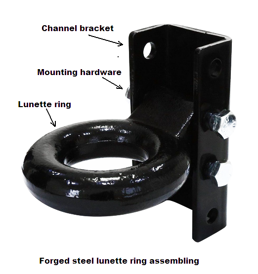 Forged Steel Lunette Ring