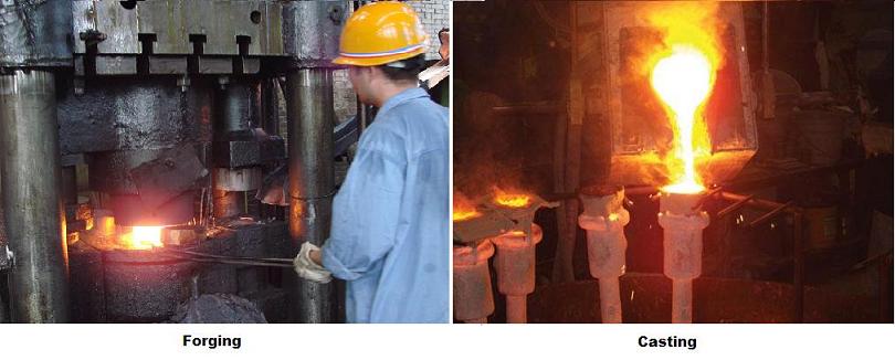 Forging vs. Casting